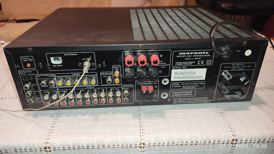Marantz SR 4000 N2B, VŽ