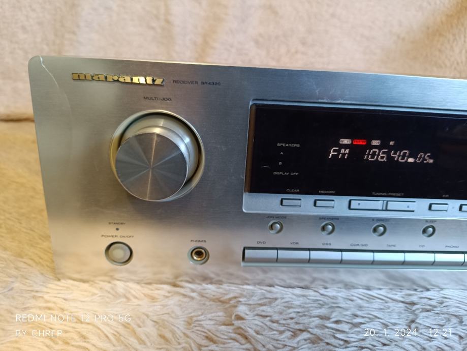 Marantz SR4320, originalni daljinski