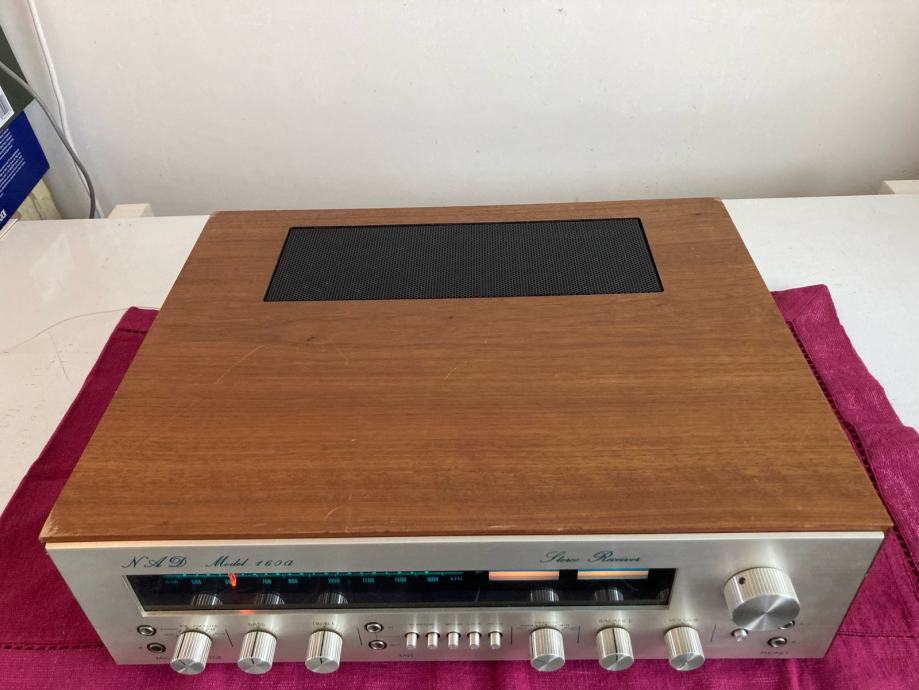 NAD 160a Vintage receiver 2X50 Watt na 8 Ohma
