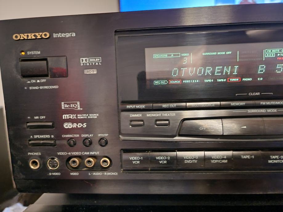 ONKYO INTEGRA TX-DS838