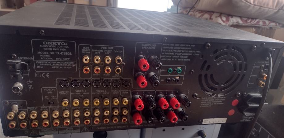 Onkyo tx-ds838