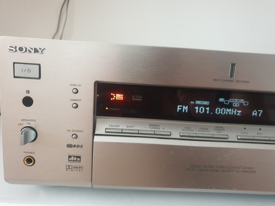 RECEIVER Sony STR-DB1070 6x100w javlja PROTECT MODE