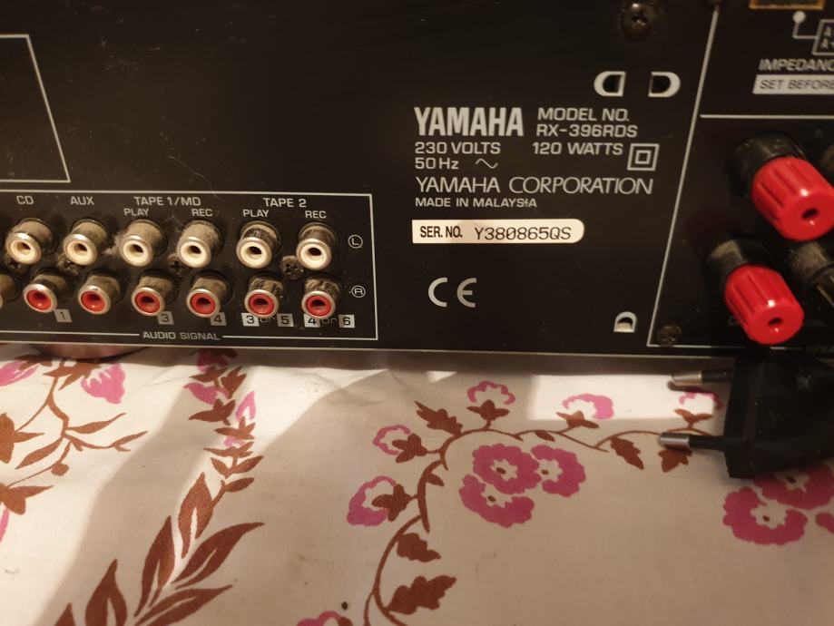 RECEIVER Yamaha RX-396RDS u crnom