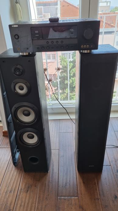 Receiver Yamaha RX-V363 + zvučnici Sony SS- F6000P
