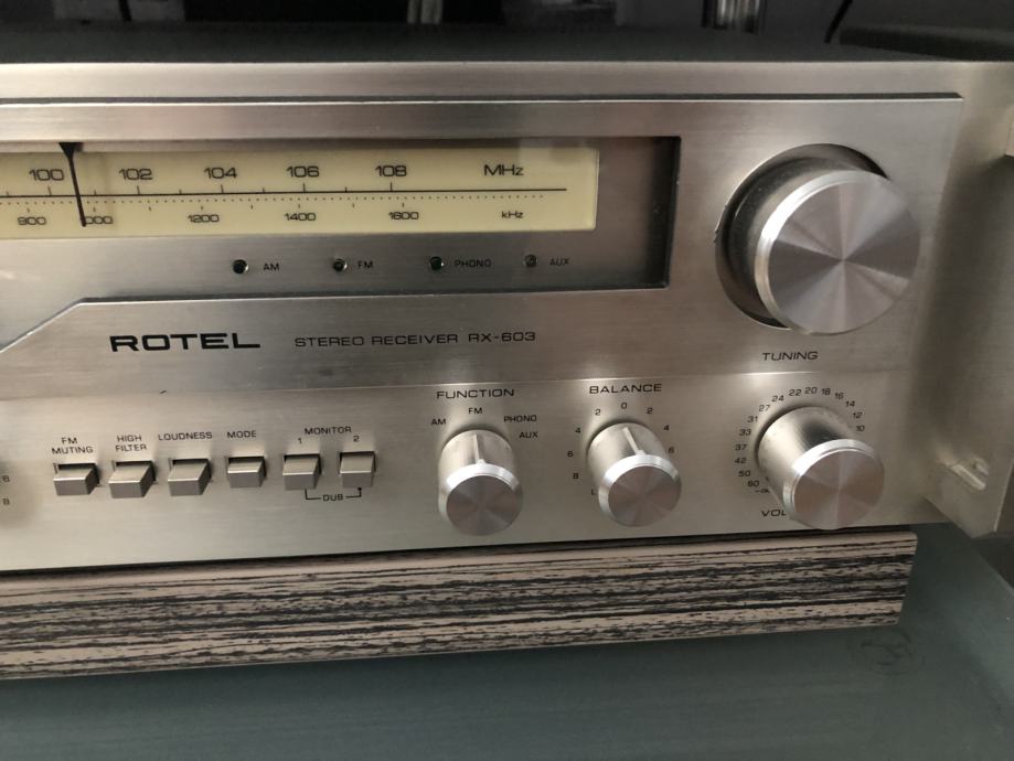Rotel rx 603