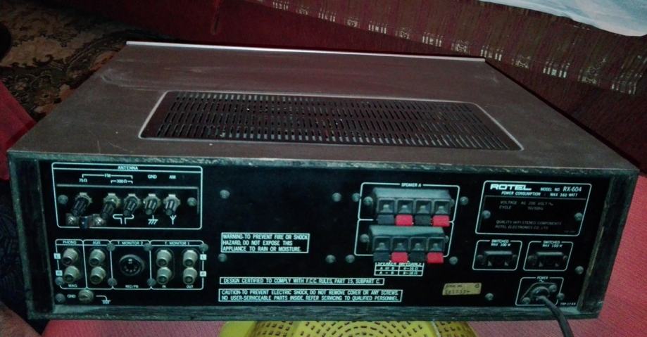ROTEL RX-604 Reciever (AM/FM Stereo)