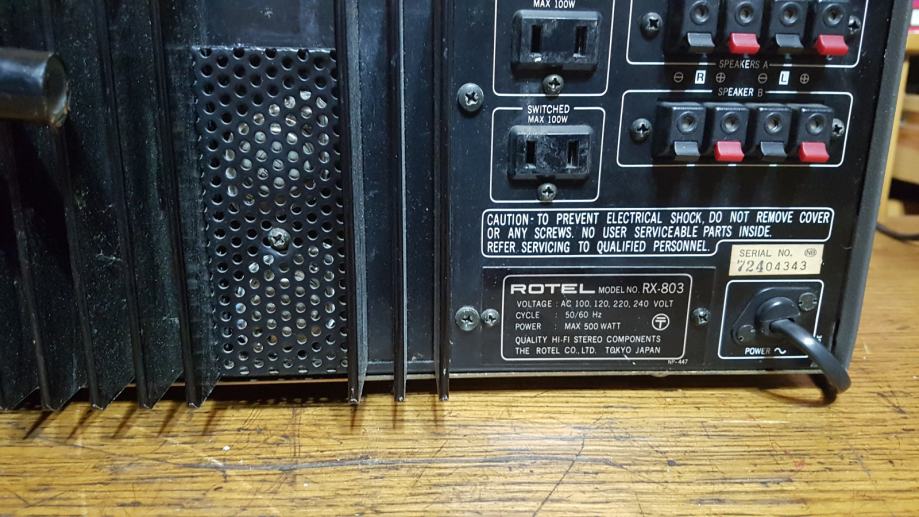 Rotel rx-803