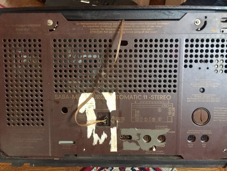 Saba Meersburg automatic 11- stereo 1961/1962