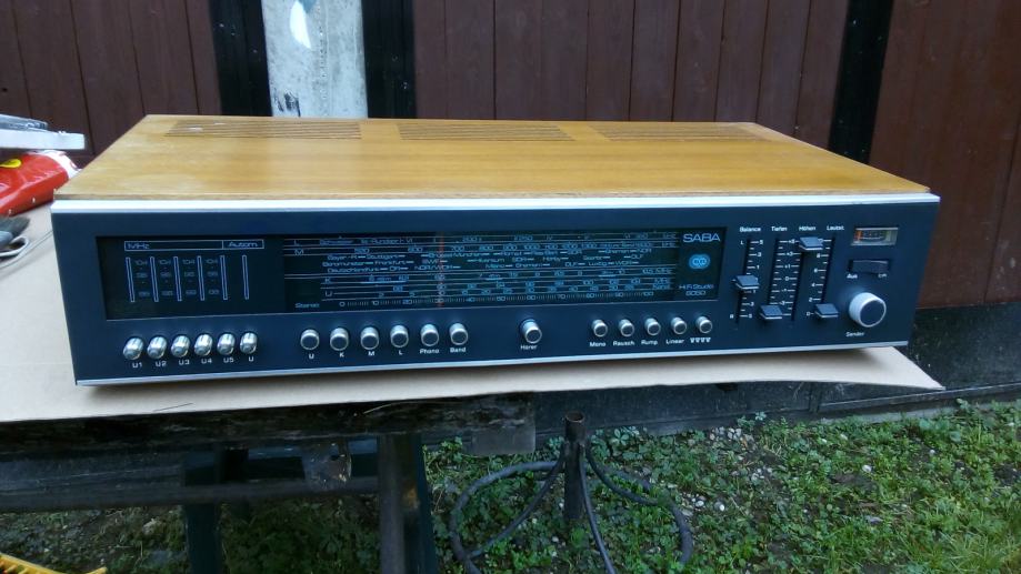 Saba receiver hifi studio 8050