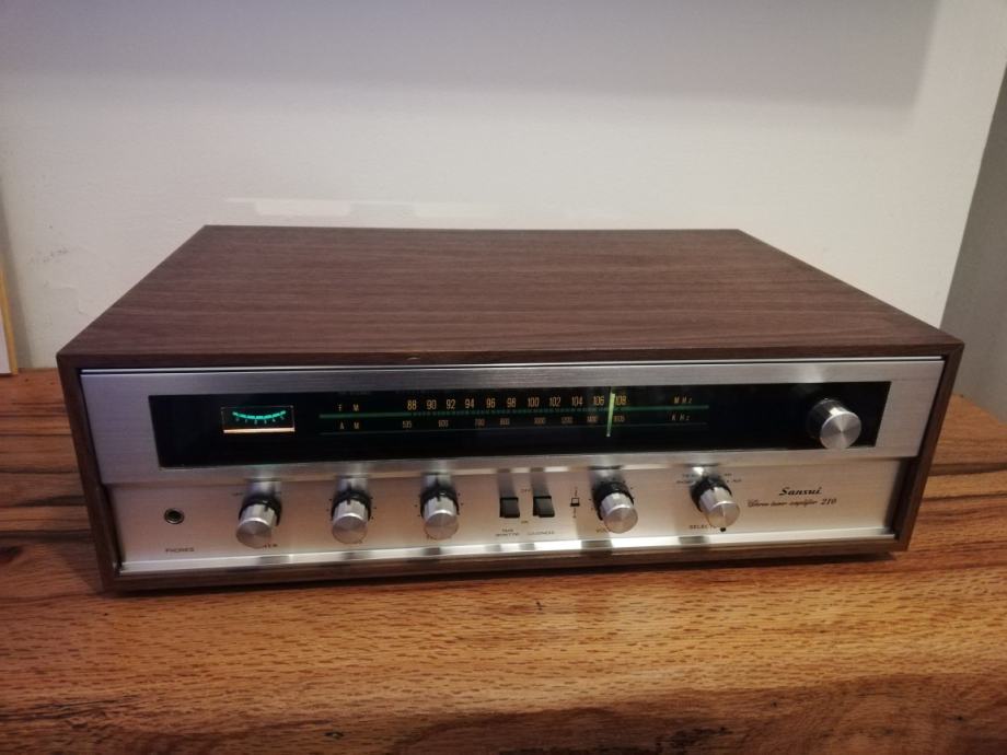 SANSUI 210, RECEIVER, *REFRESHED*