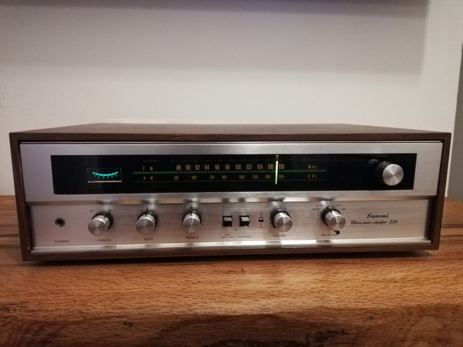 SANSUI 210, RECEIVER, *REFRESHED*