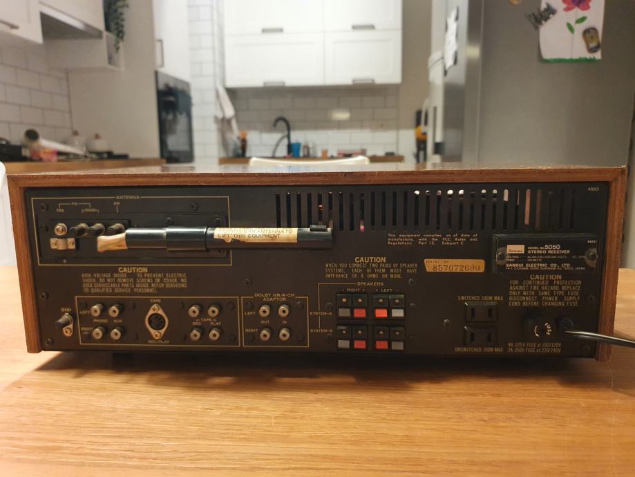 Sansui 5050 receiver