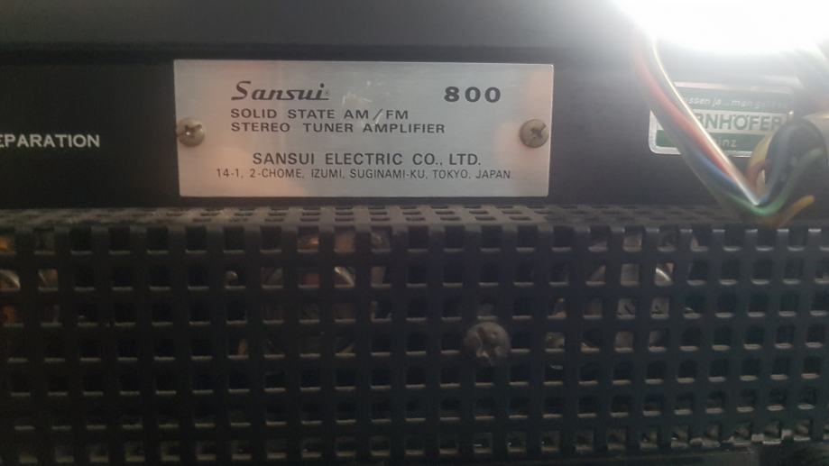 Sansui 800 solid state