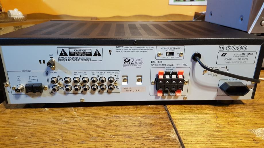 Sansui stereo reciver RZ-1000