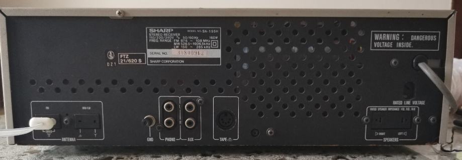 Sharp SA 155 pojačalo s radiom