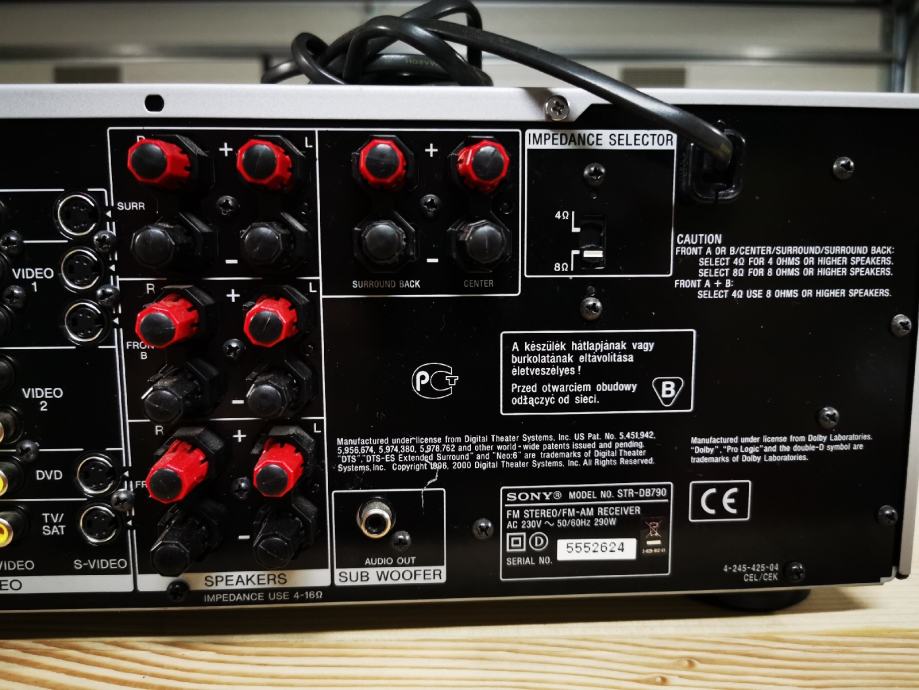Sony receiver STR-DB 790