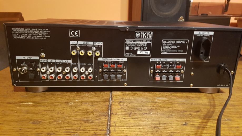 Sony reciver str-d565