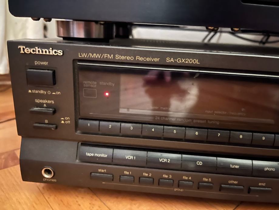 Technics receiver s daljinskim