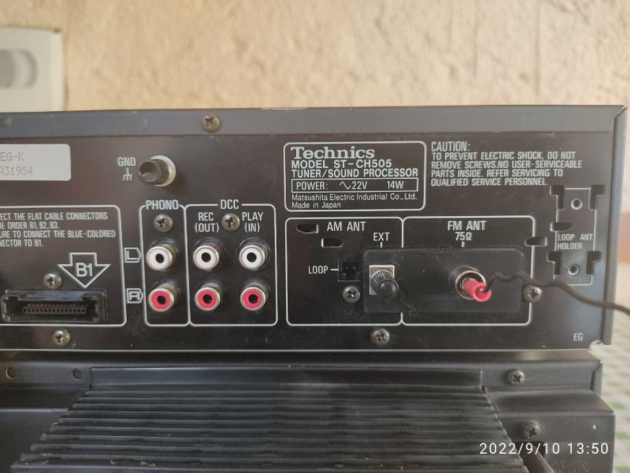 Technics SE-CH404 i ST-CH505