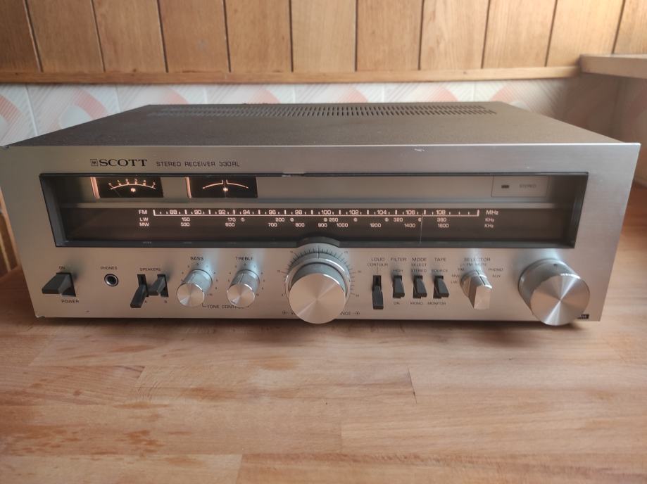 Vintage receiver Scott 330 RL