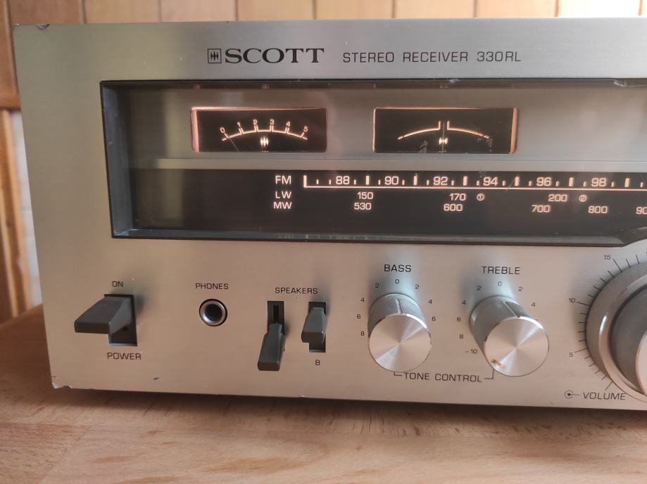 Vintage receiver Scott 330 RL