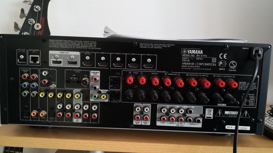 YAMAHA AV RECEIVER RX-V773