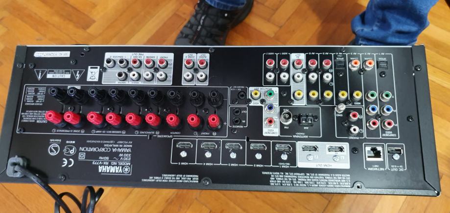 Yamaha av receiver rx-v773