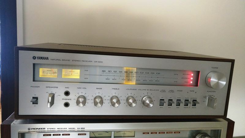 Yamaha CR600,vintage stereo receiver