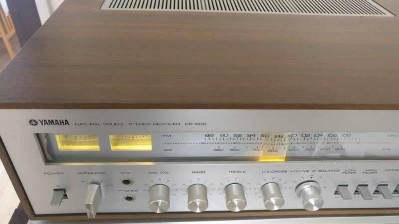 Yamaha CR600,vintage stereo receiver