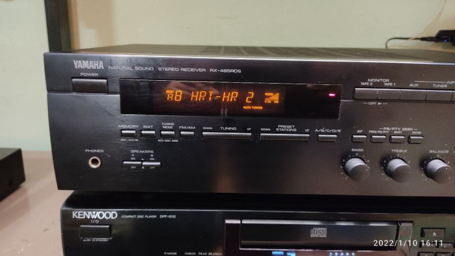 Yamaha receiver RX 485 RDS i bluetooth receiver/transmitter, VŽ