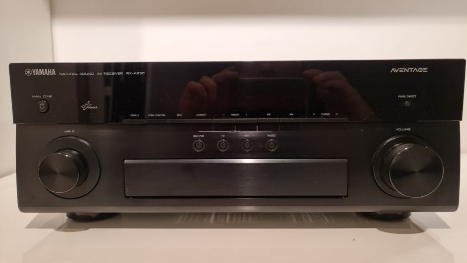 Yamaha receiver RX-A830 Aventage network