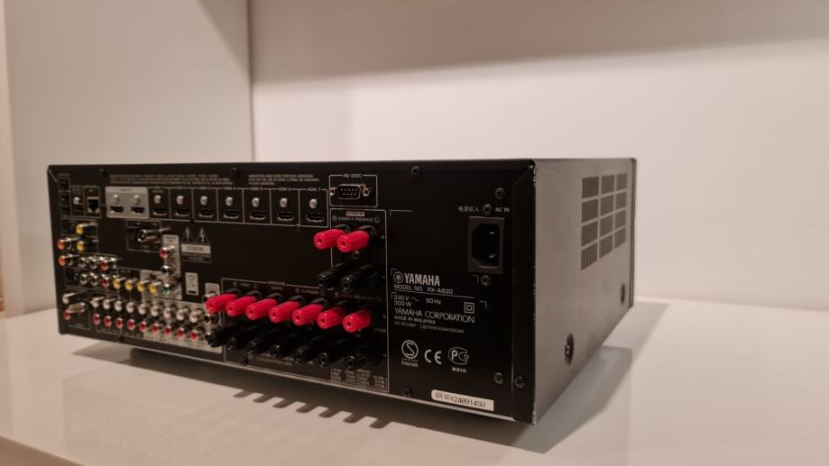 Yamaha receiver RX-A830 Aventage network