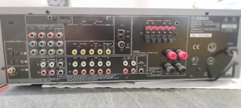 Yamaha reciever RX-V363