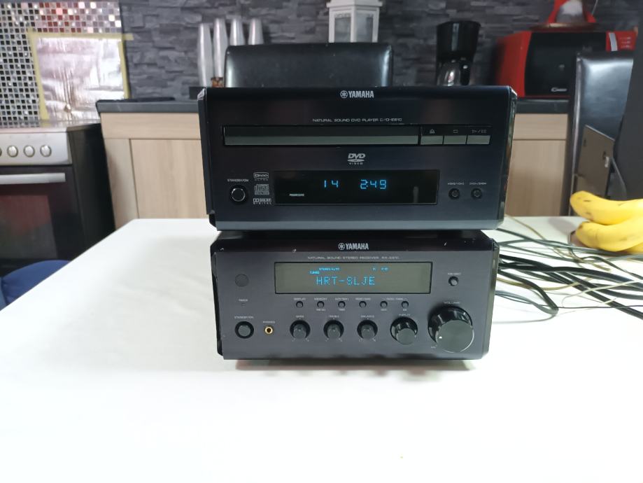 Yamaha reciver rx-e810 i cd/dvd player dvd/e810
