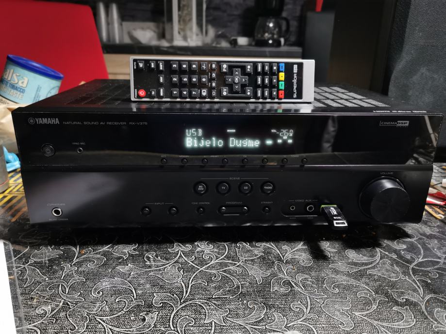 Yamaha reciver RX-V375