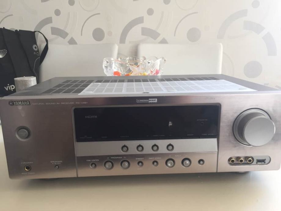 Yamaha RX V461 5.1 Channel 500 Watt Receiver