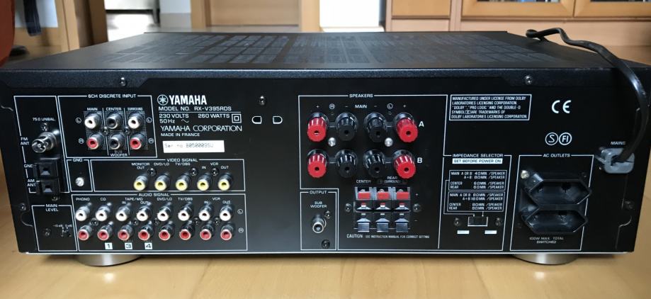 YAMAHA RX-V395 RDS, HiFi receiver, očuvan 700 kn