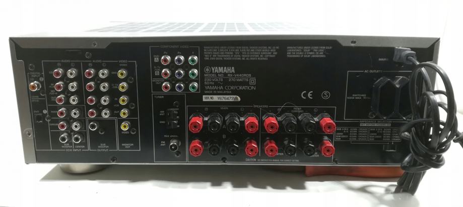 Yamaha RX V440 RDS receiver
