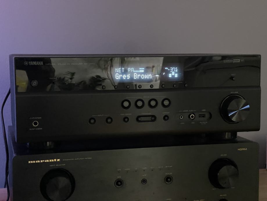 Yamaha RX V473 5.1 AirPlay Network AV Receiver