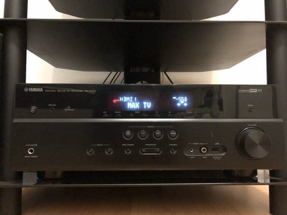 Yamaha RX-V473 5.1- Channel Network AV Receiver