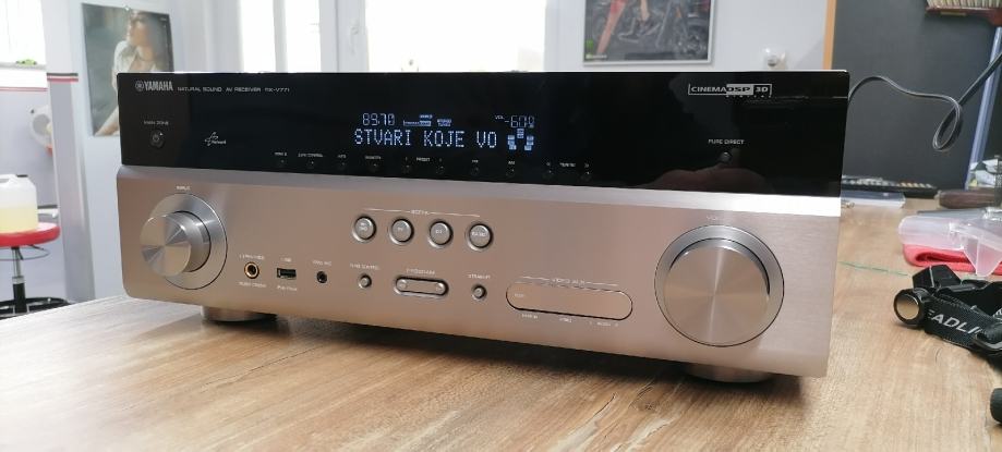 Yamaha rx-v771, 7.2 reciever