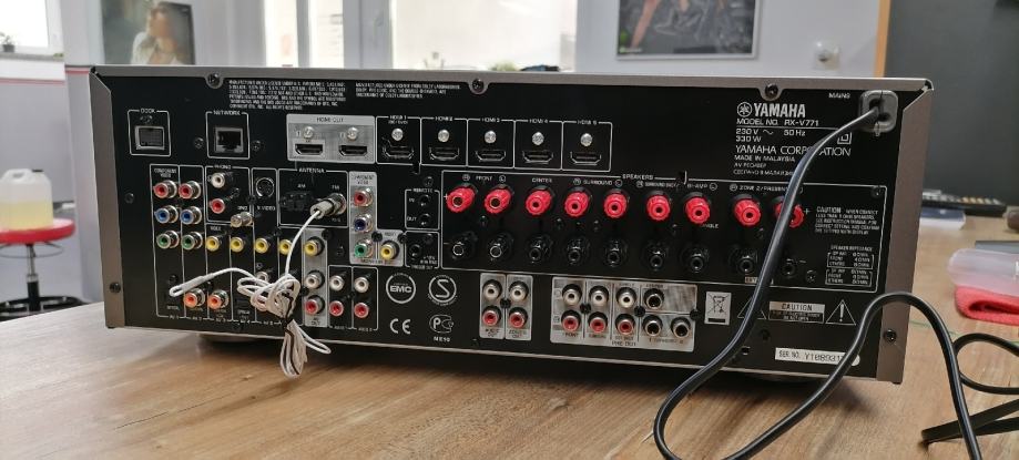 Yamaha rx-v771, 7.2 reciever