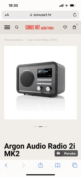Internet radio Argon Audio Radio 2i Mk2