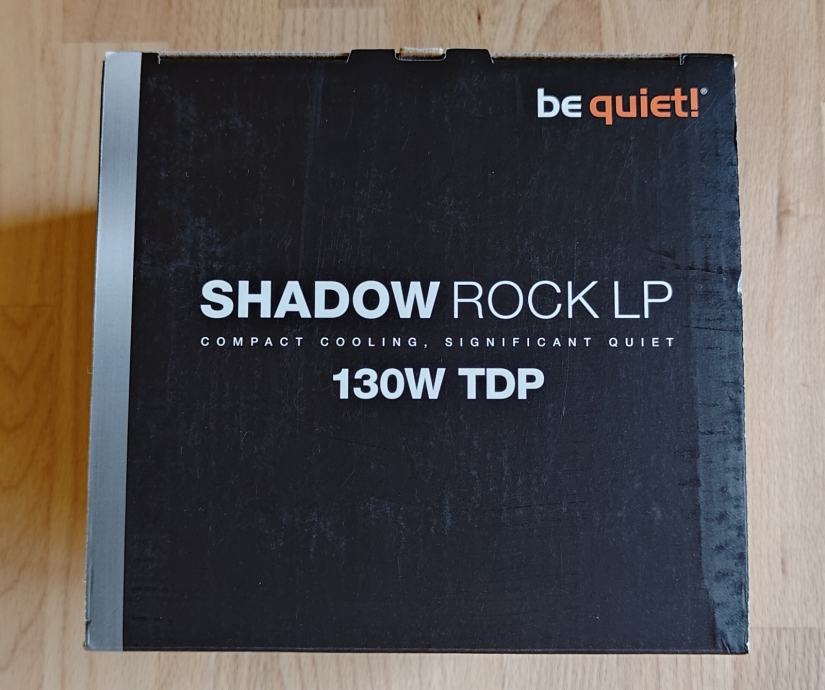 Be quiet! cooler Shadow Rock LP, 130W TDP