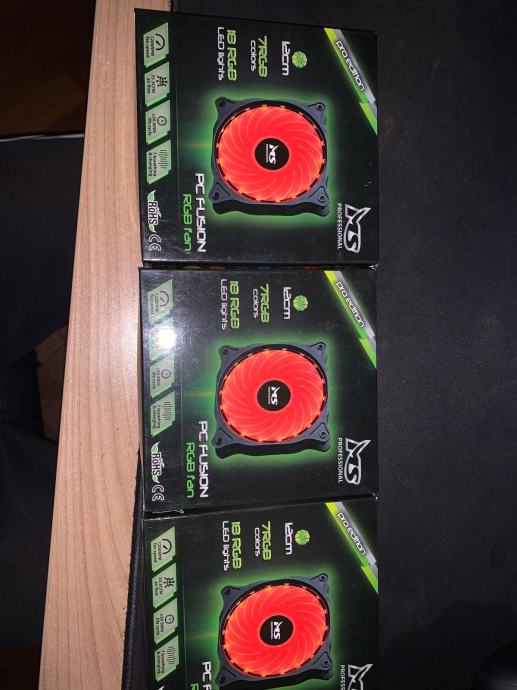 MS PC Fusion RGB Fan (3 ventilatora)