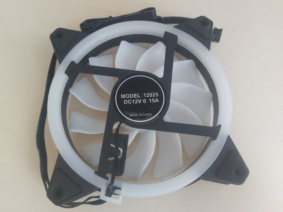 NaviaTec RGB PC Case Dual Ring Fan 3x Controller BUNDLE x2