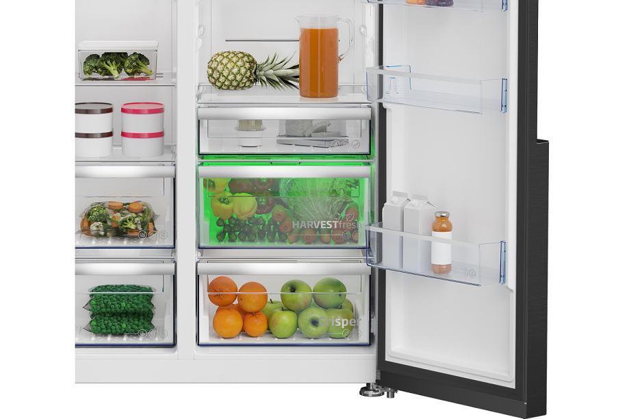 Hladnjak Beko, NeoFrost, Inverter, antracit, jamstvo (Zrinko Tehno)