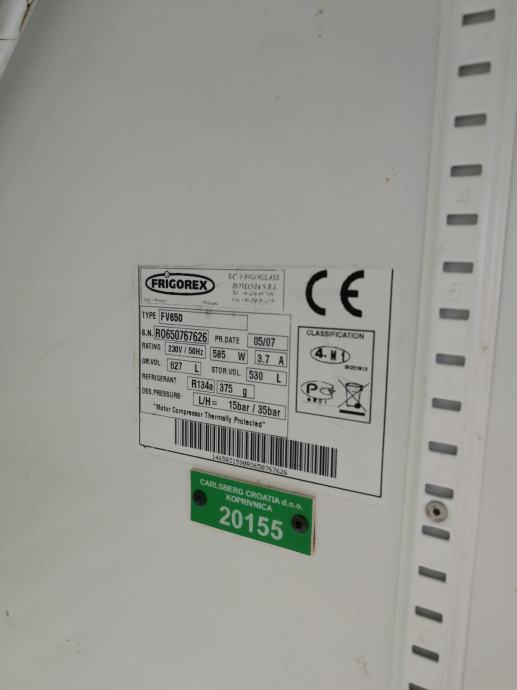 Hladnjak Frigorex FV650