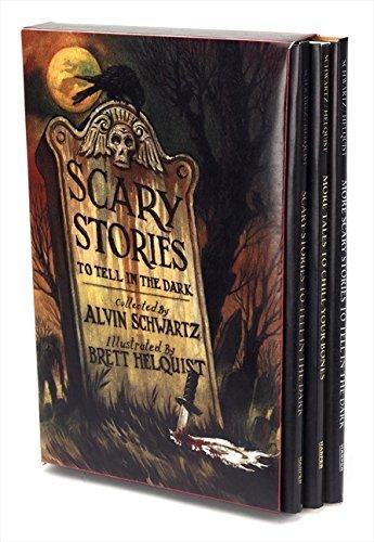Alvin Schwartz: Scary Stories Box Set- Complete Collection with Brett