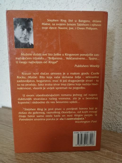 Stephen King Potrebne stvari prvi dio